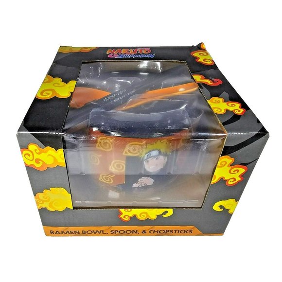 Culturefly | Kitchen | Naruto Shippuden 5 Ramen Soup Bowl Set W Spoon ...